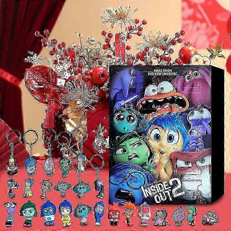 Inside Out Christmas Countdown Advent Day Blind Box 24 Pcs Surprise ...