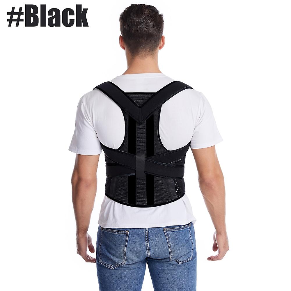 Toprunn Adjustable Posture Corrector Back Support Shoulder Back Brace ...