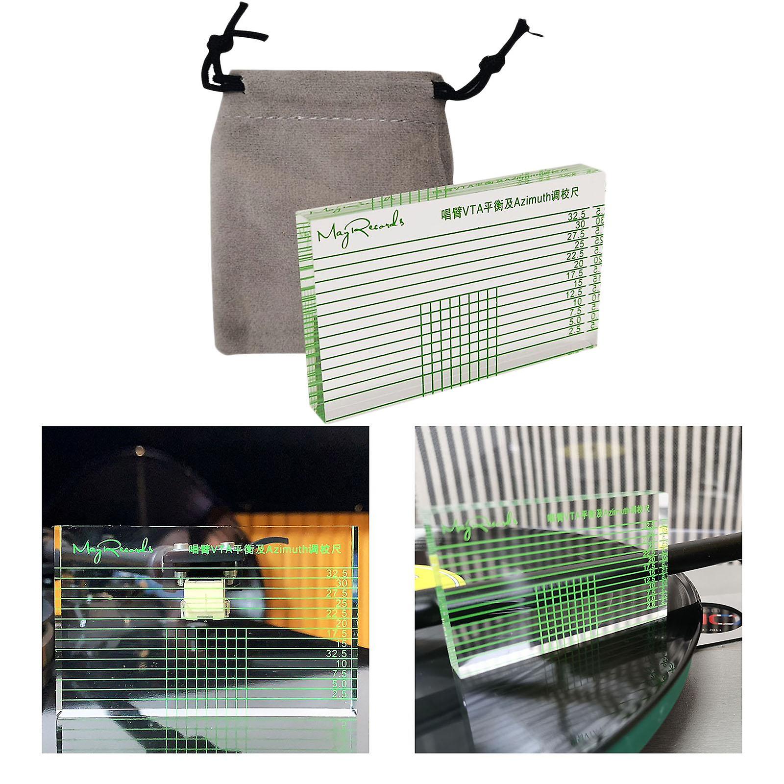 Cartridge Azimuth Alignment Ruler Headshell Alignment Block Hi-fi ...