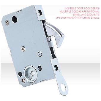 Retractable Door Handle with Sliding Door Lock Key Recessed Door Handle ...
