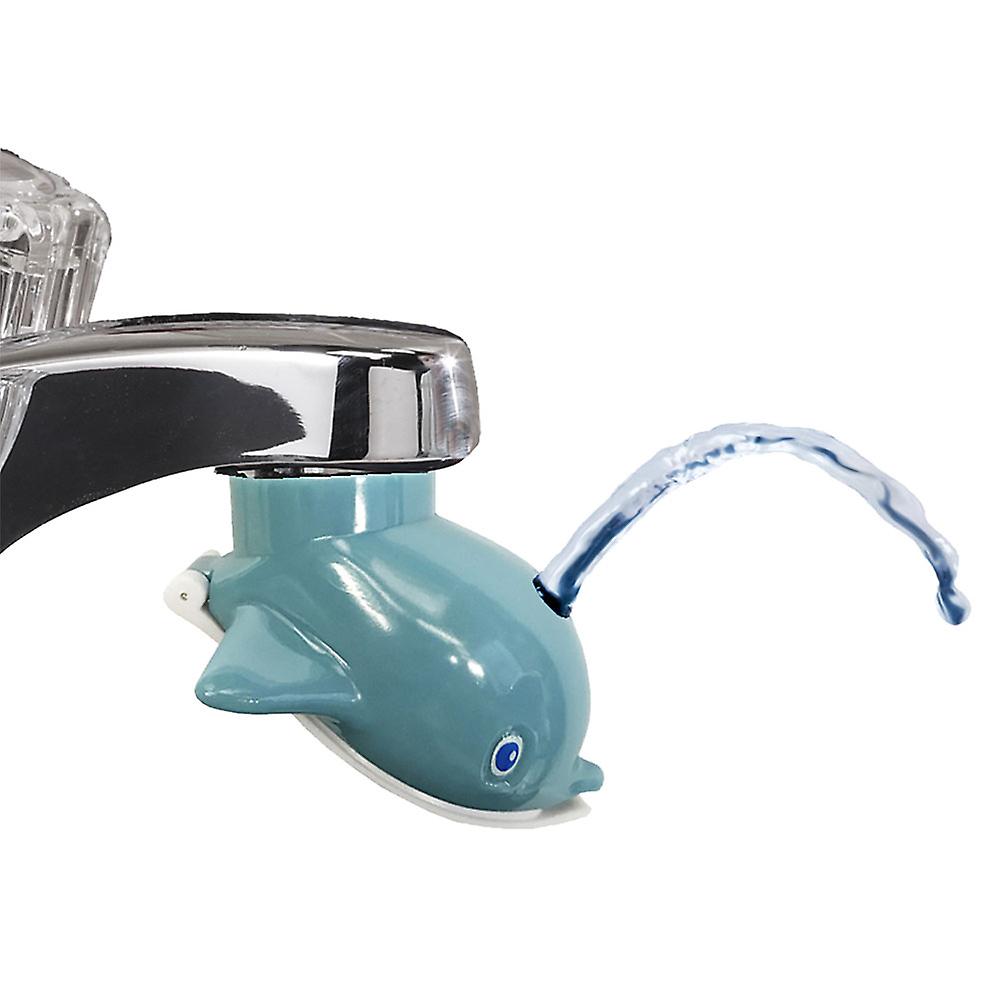 Jokari Adorable Cute Dolphin Faucet Fountain Blue/White One Step ...