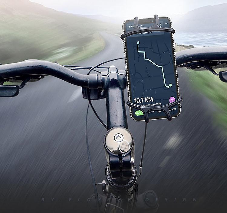 360 Graders Rotationsbar Cykel- och Motorcykelhållare med Silikonfäste ...