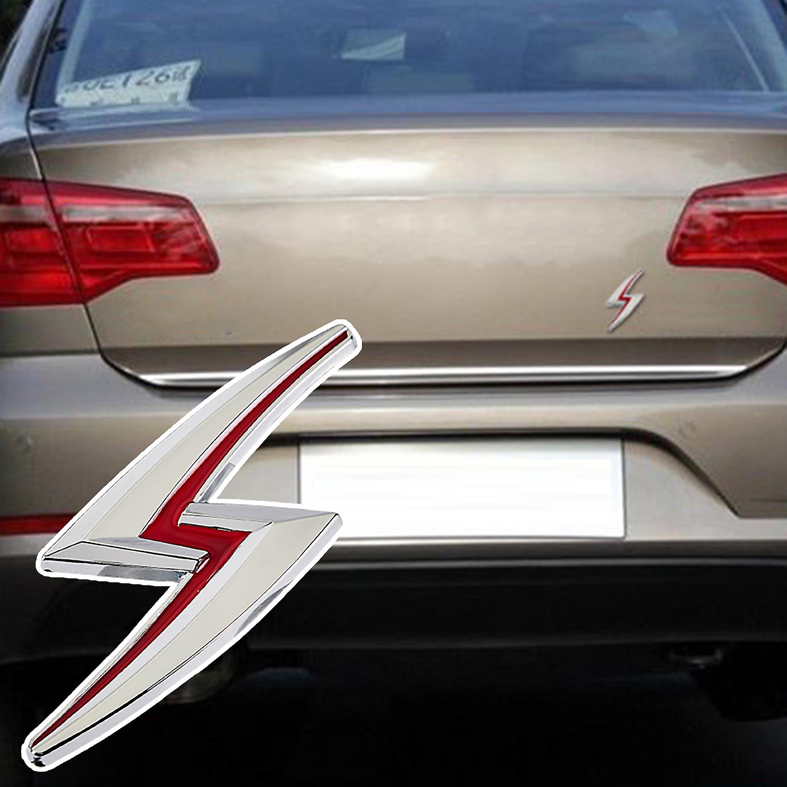 Car 3D Decal Z Shape Electroplating Polishing Fade-resistant Self ...