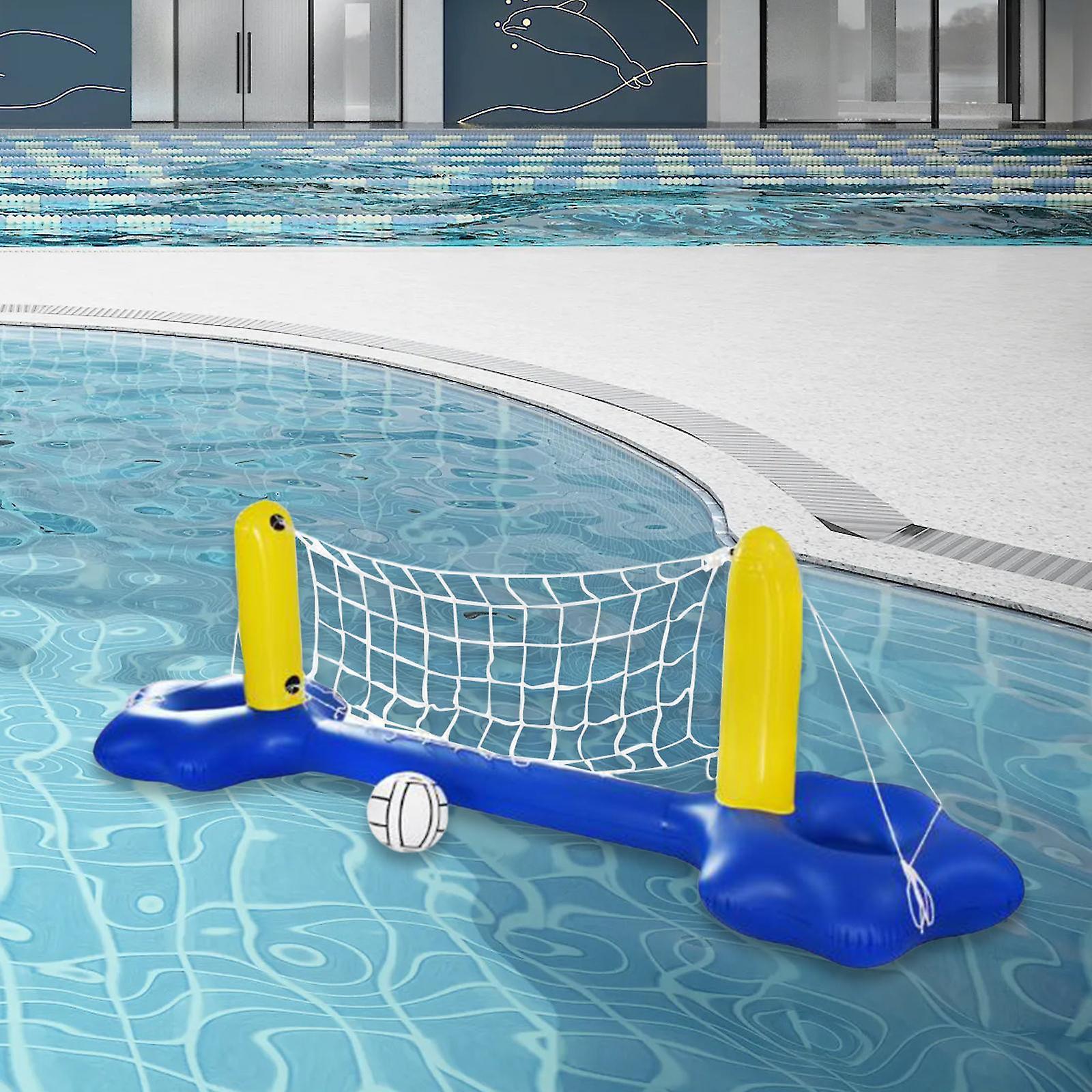 Floating Volleyball Net Inflatable Pool Volleyball Set Water Toys ...