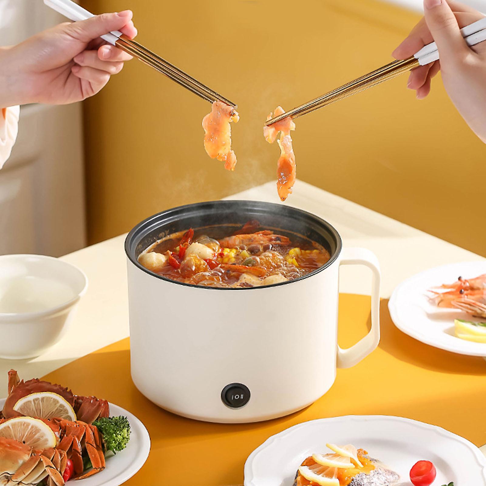Electric Cooking Pot Mini Multifunctional Cooker for Rapid Noodles ...