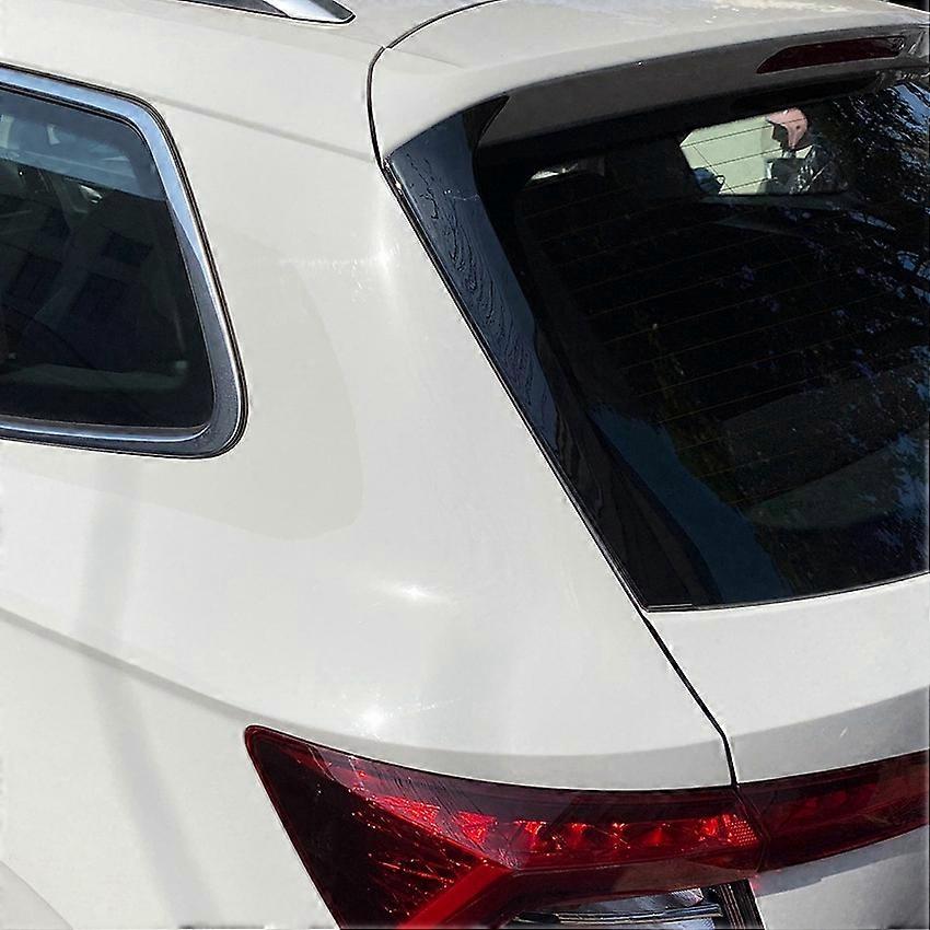 Wing Roof Spoiler for Gloss Black Rear Window Side Wing Roof Spoiler ...