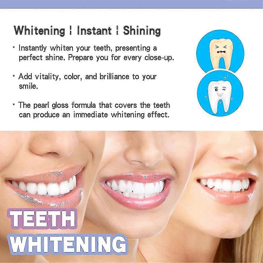 1-3pcs Tooth Gloss, Instant Gloss Results | His Smile Tooth Gloss ...