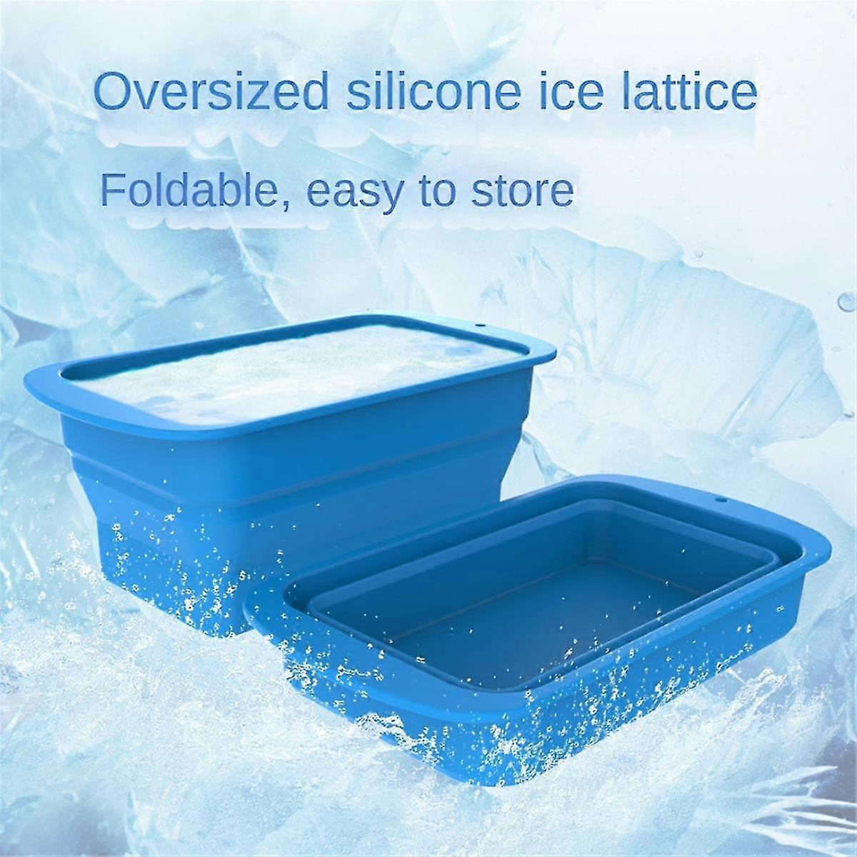 2pc Ice Block Mold Extra Large For Ice Bath Cold Plunge Tub Chiller ...