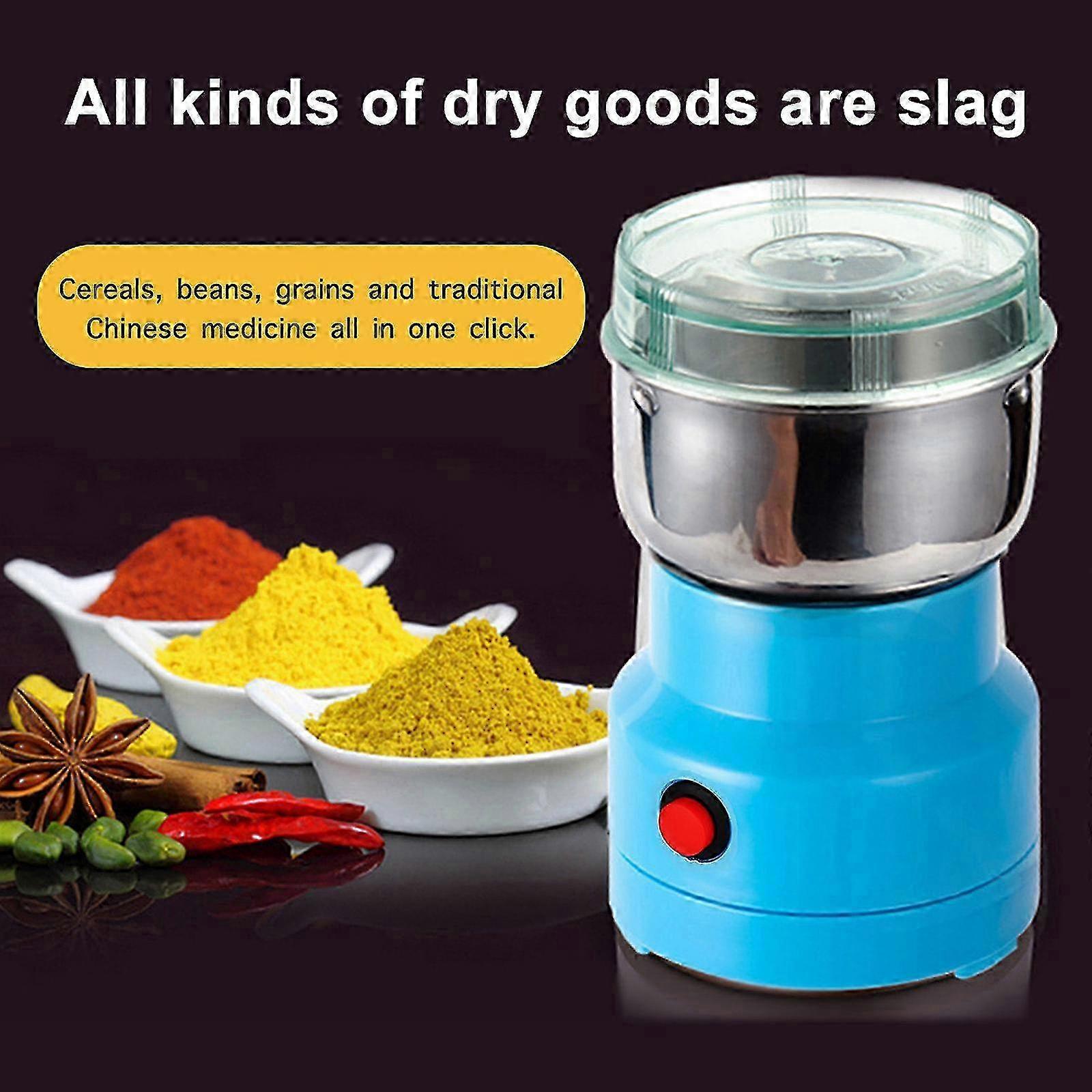 Black Us Plug Household Grinding Miller Electric Grain Spices Cereals ...