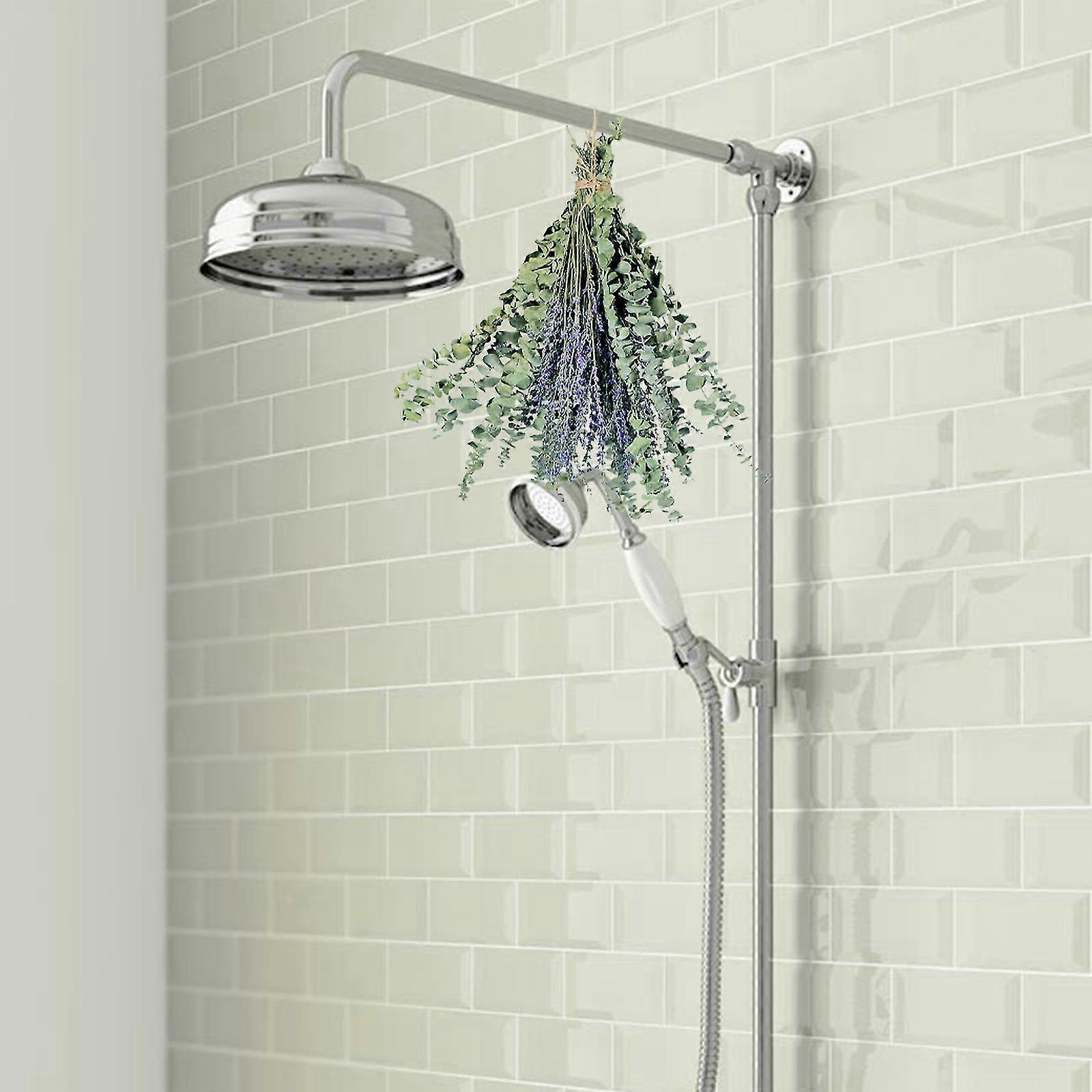 12 Pcs Dried Preserved Eucalyptus Stems & Lavender Flowers Bundles For ...