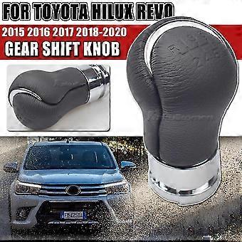 6 Speed Shifter Gear Stick Shift Knob Fit For Toyota Hilux Revo 2015 ...