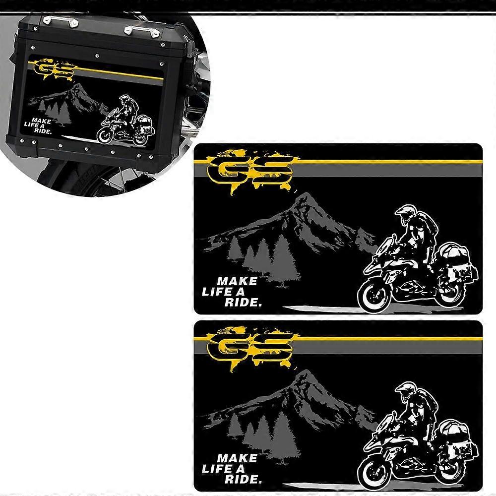 Exquisite HP Trunk Stickers Tail Top Cases Panniers Luggage Aluminium ...