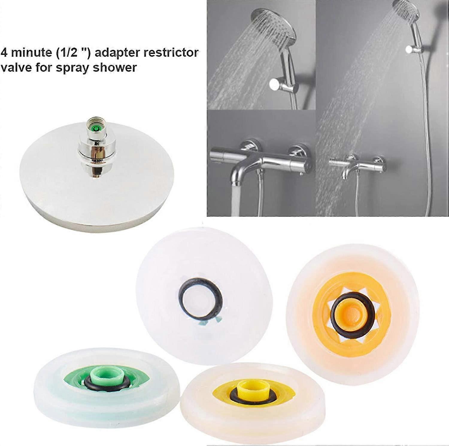 4 PCS Shower Flow Restrictor Set,Shower Flow Restrictor Set, Faucet ...