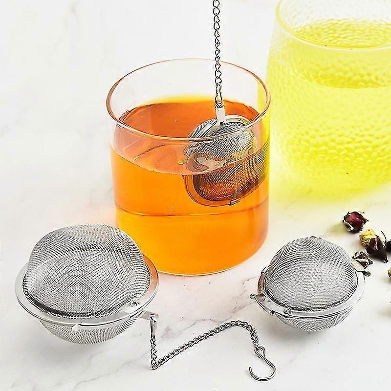 Tea Strainer 304 Stainless Steel Tea Filter Tea Brewer Tea Ball Soup ...