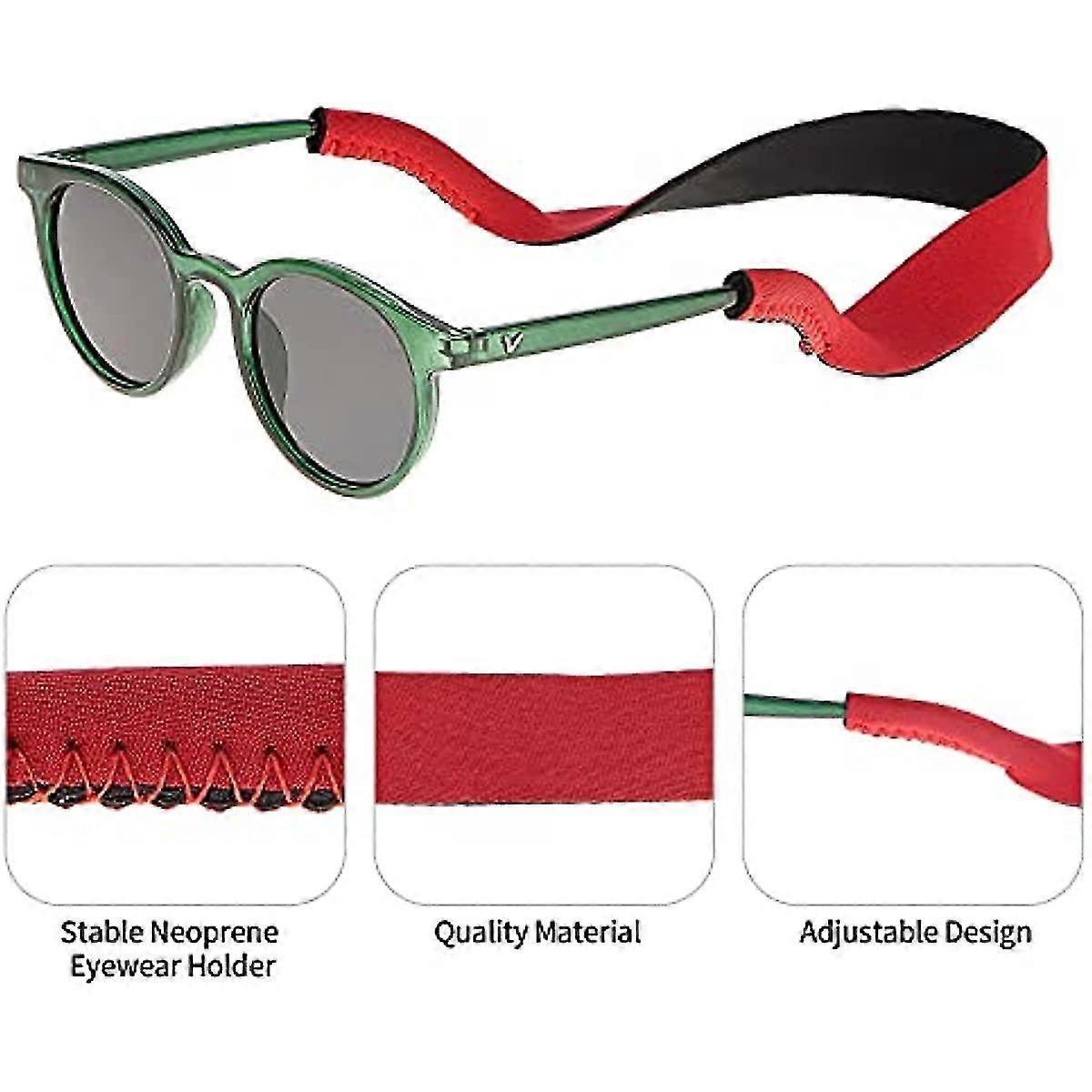 Floating Eyewear Retainer Durable Neoprene Sunglasses Straps Floating ...