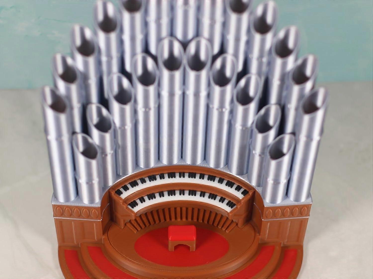 Pipe Organ Pen Pencil Holder, Resin Music Pipe Organ Pen Container ...