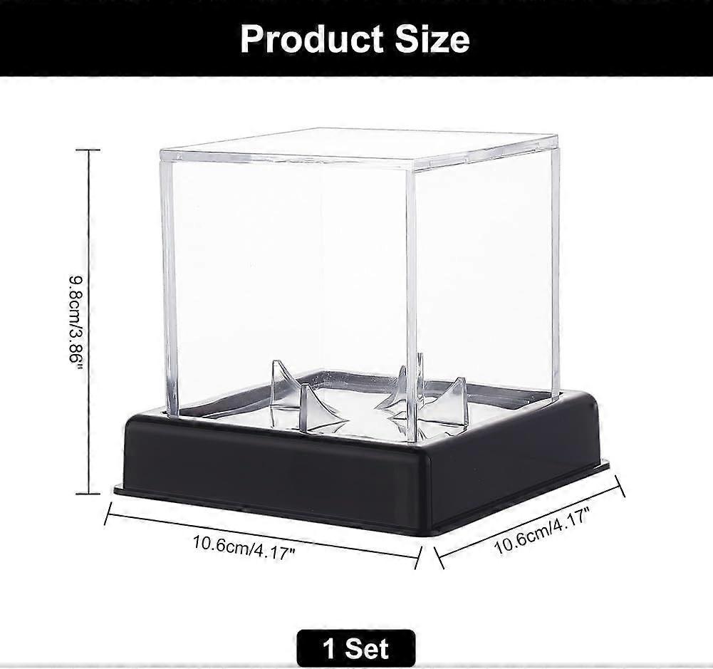 Golf Ball Display Case Acrylic Square Golf Ball Holder Stand ...
