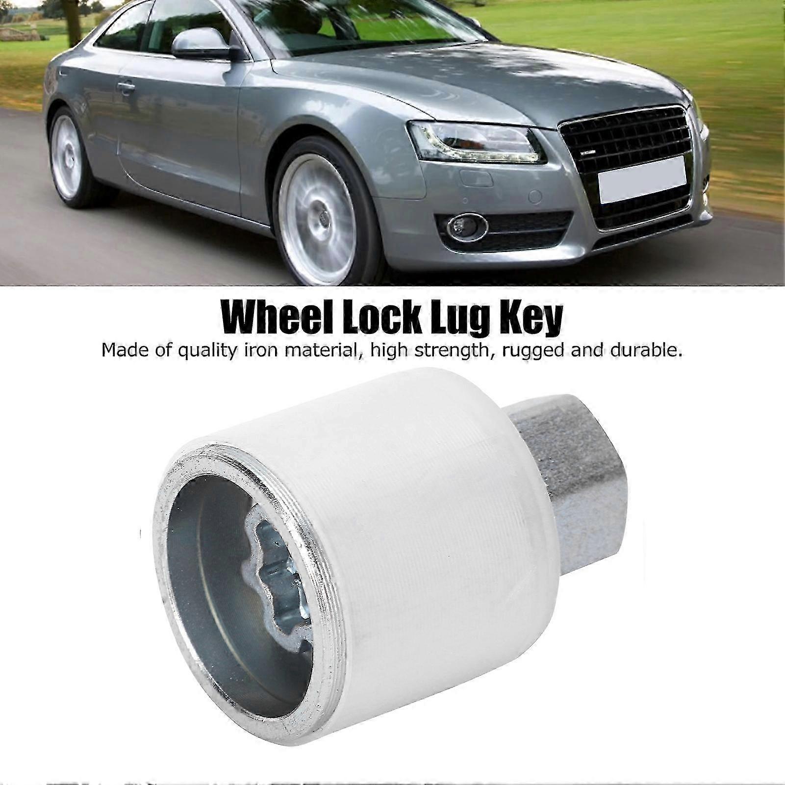 Car Tire Anti-Theft Screw Key Sleeve F Model for A1 A5 A3 A4L A6L A7 Q3 ...