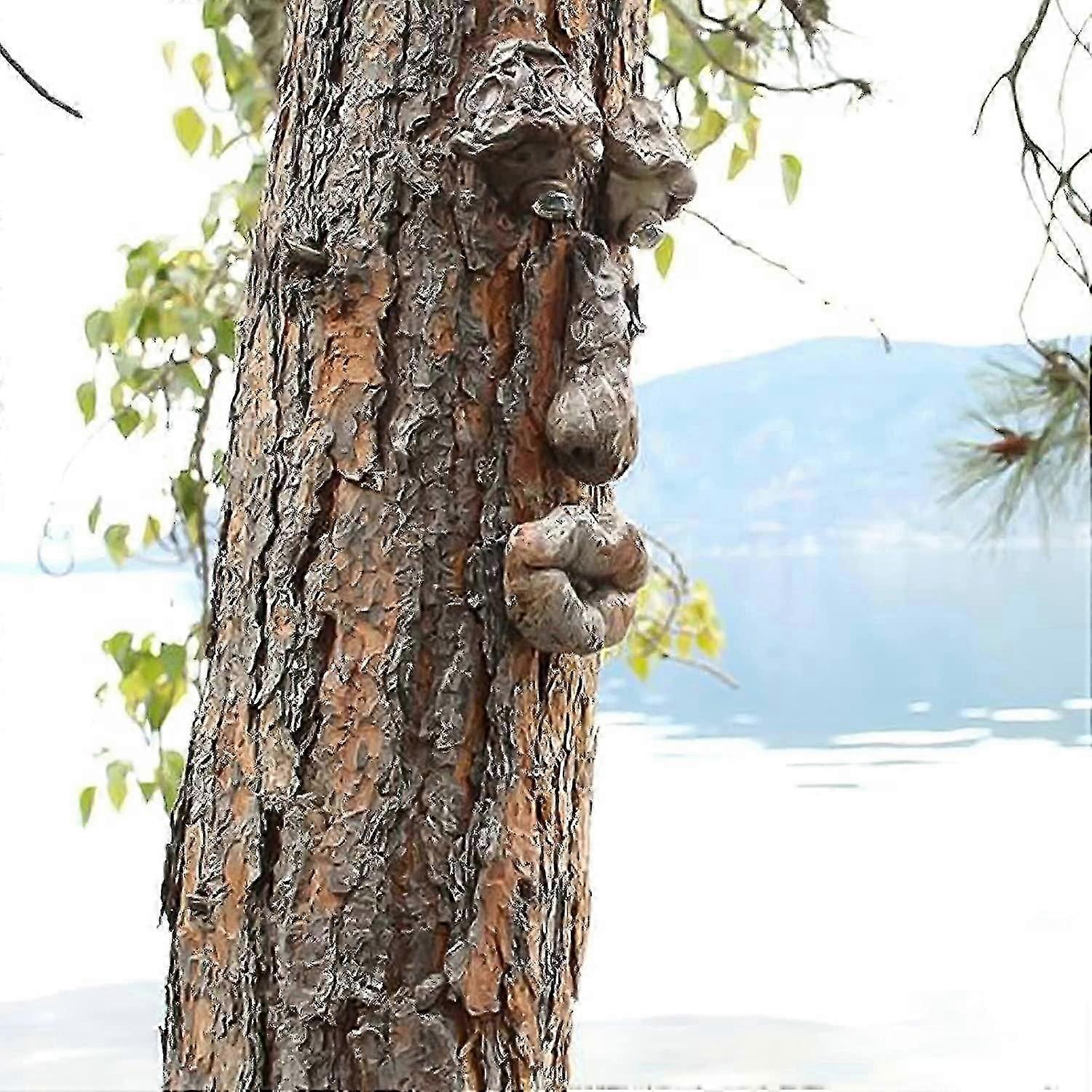 Garden Tree Face, Old Man Tree Face Decor, Whimsical Resin Hugger Tree ...