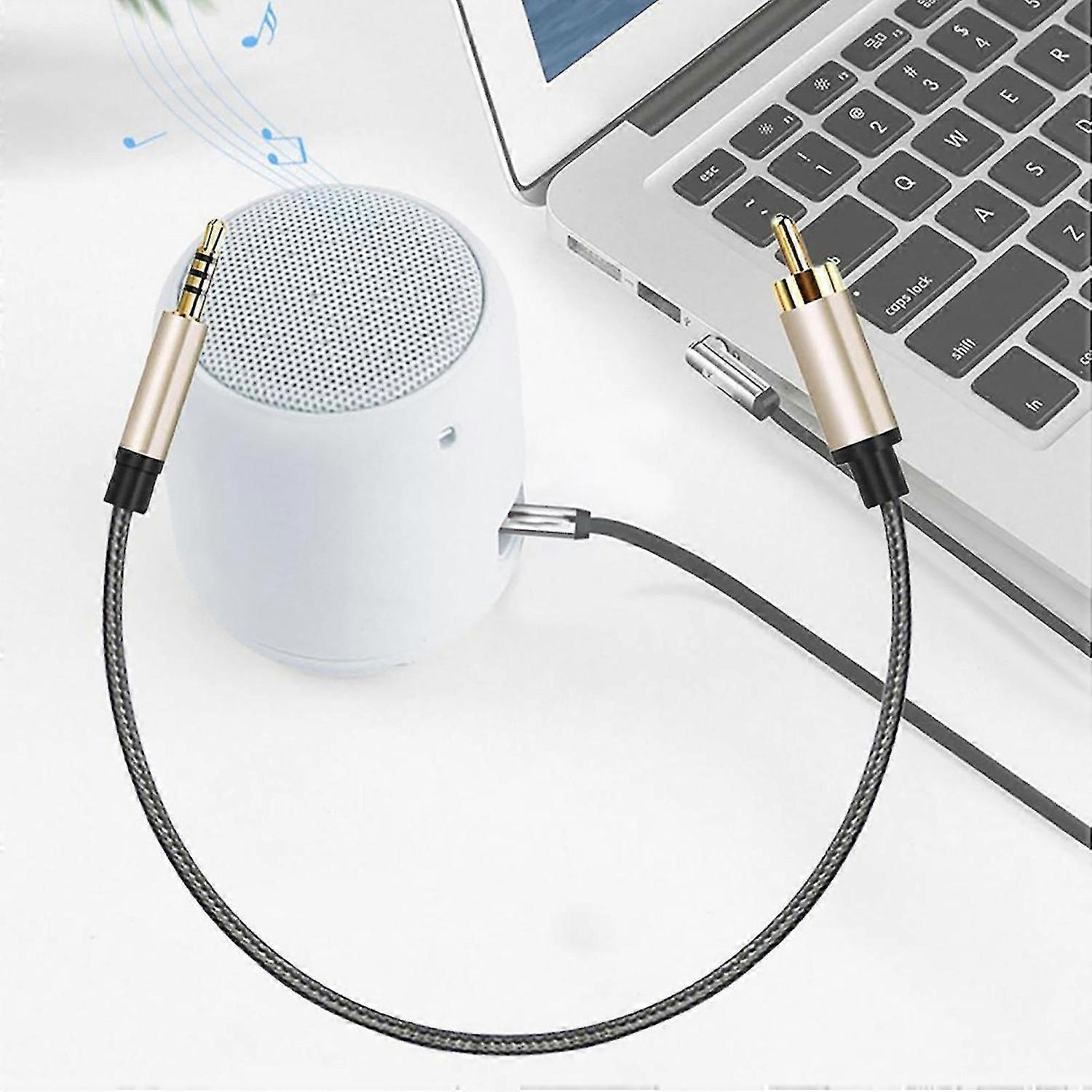 3.5mm Digital Audio Coaxial Cable HD RCA Lotus Head Conversion Cable ...