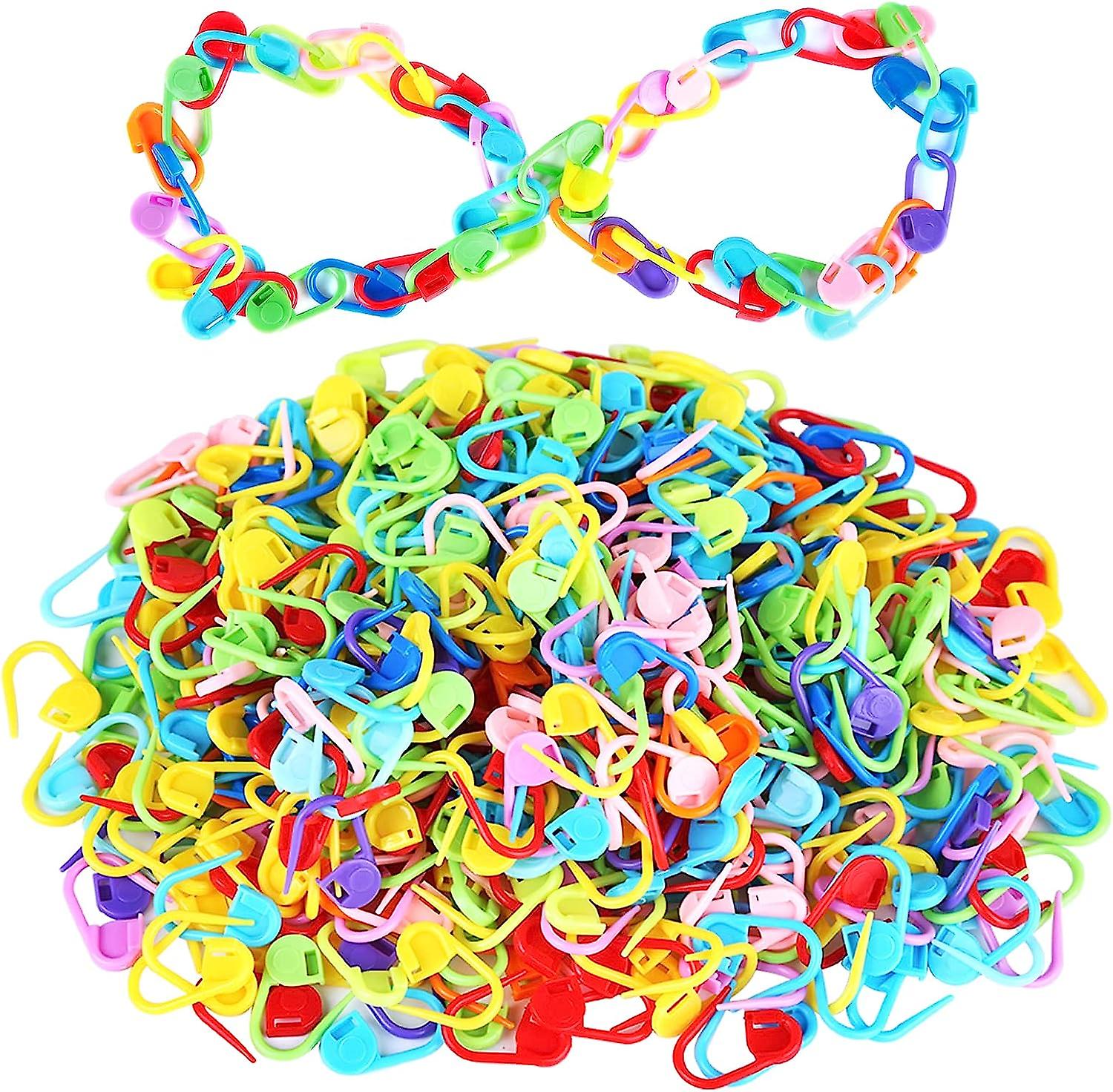500 Pieces Colorful Knitting Markers Crochet Clips Knitting Crochet 500-pieces-colorful-knitting-markers-crochet-clips-knitting-crochet