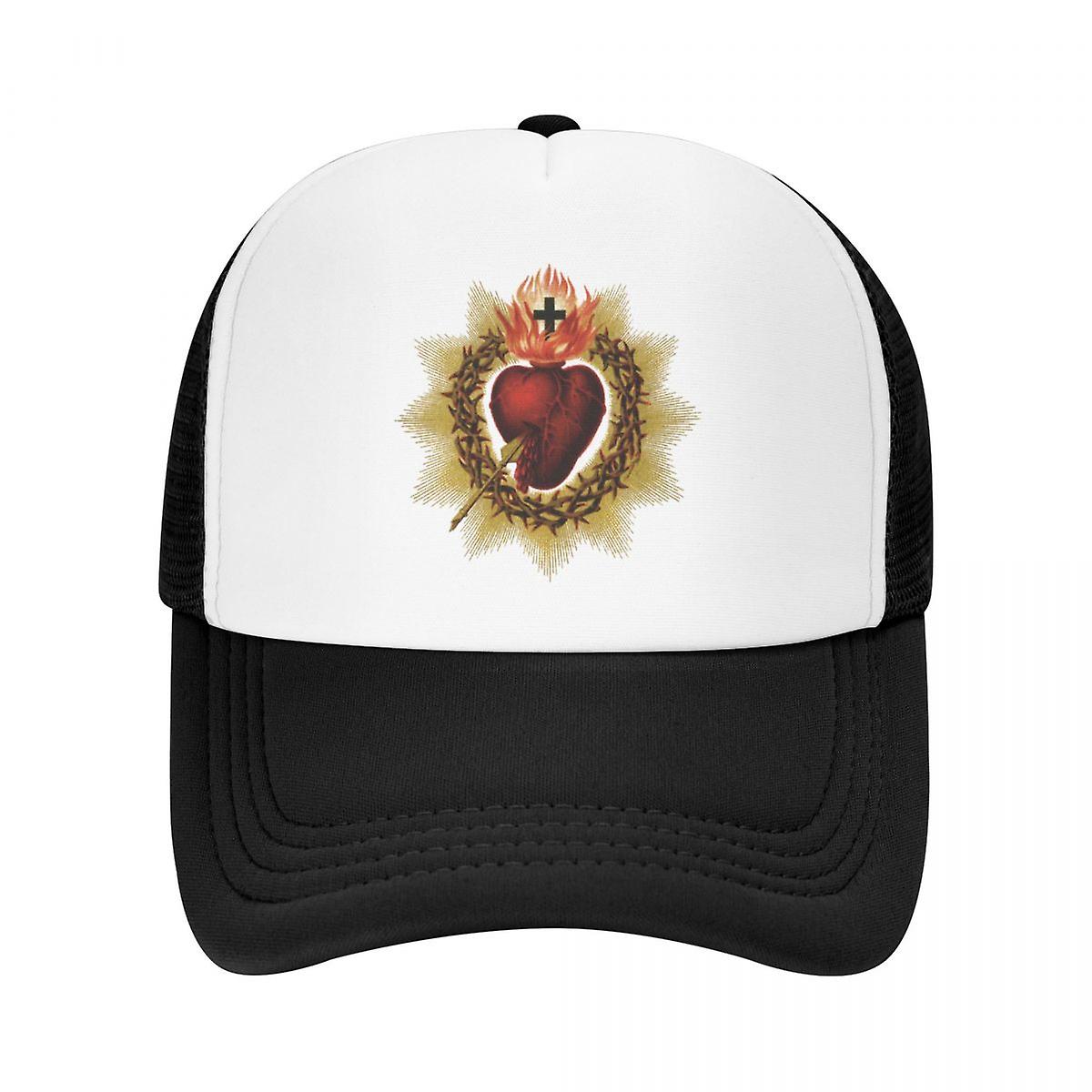Sacred Heart Of Jesus Baseball Cap For Men Women Adjustable Catholic ...