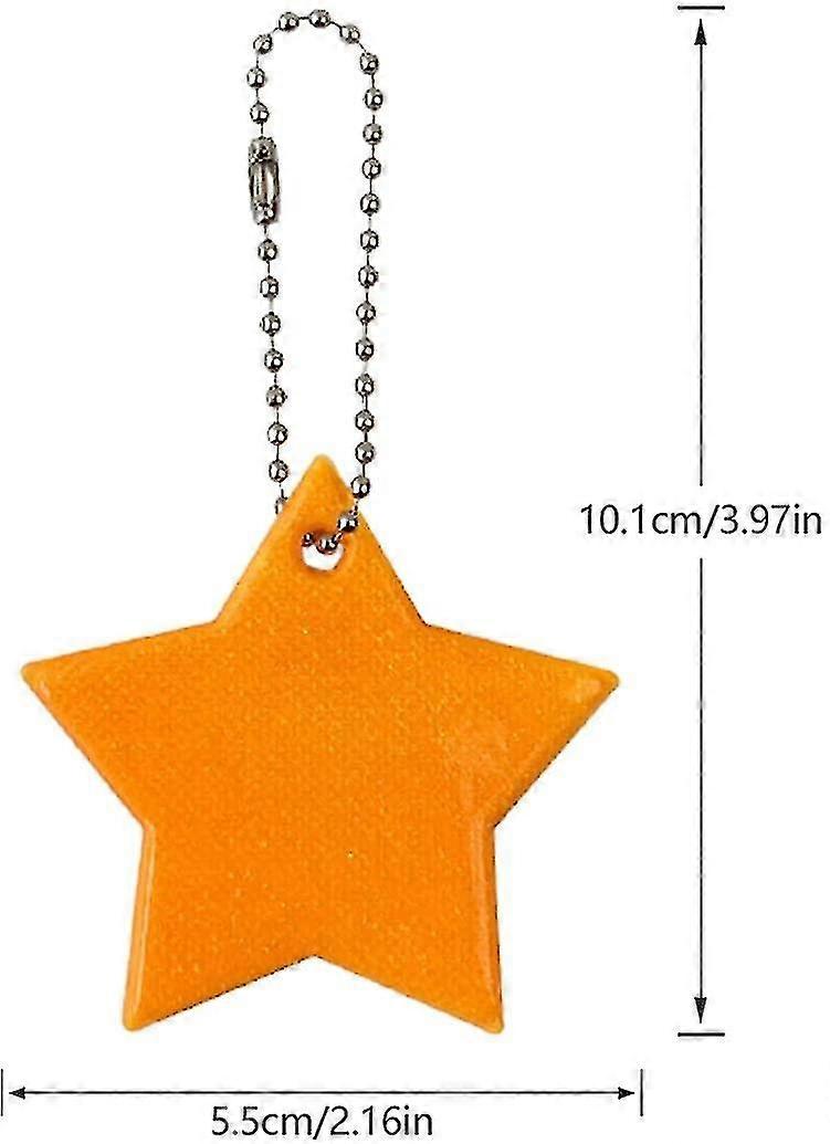 26pcs Safety Reflector Pendant,kids Reflector Pendant,star Safety ...