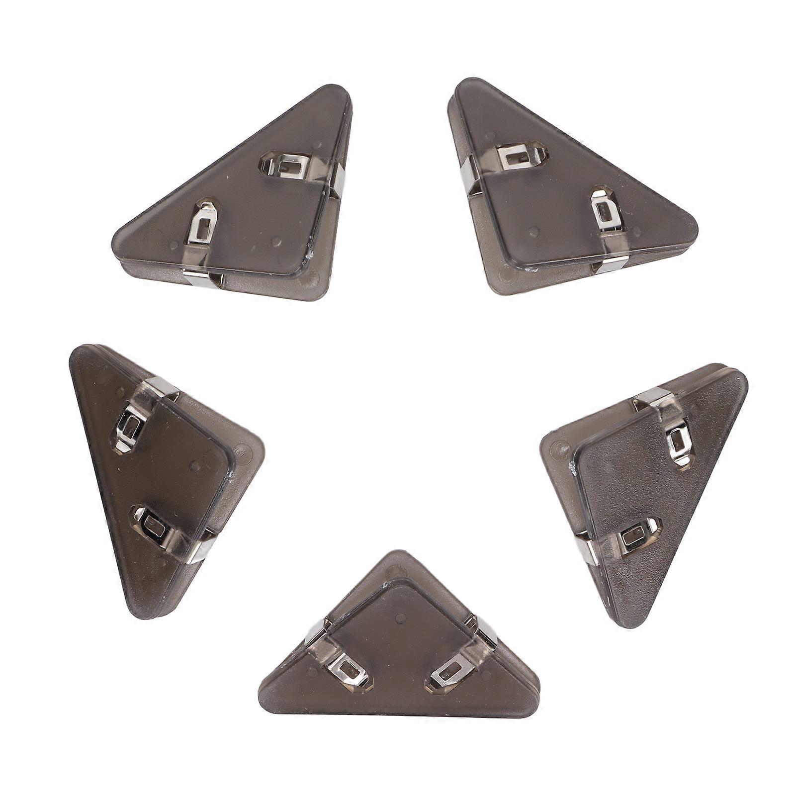 5pcs Paper Clips Triangular Portable Durable Fixing Tool for Test Paper ...