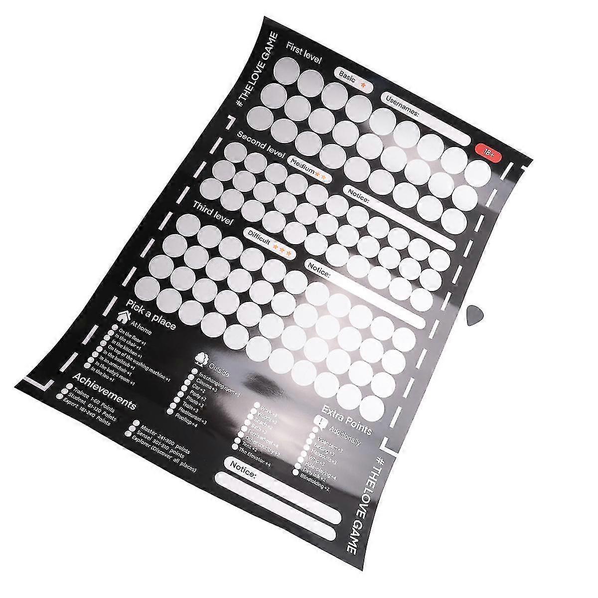 2024 Game Scratch Off Poster Game for Couples Valentine's Day Gifts ...