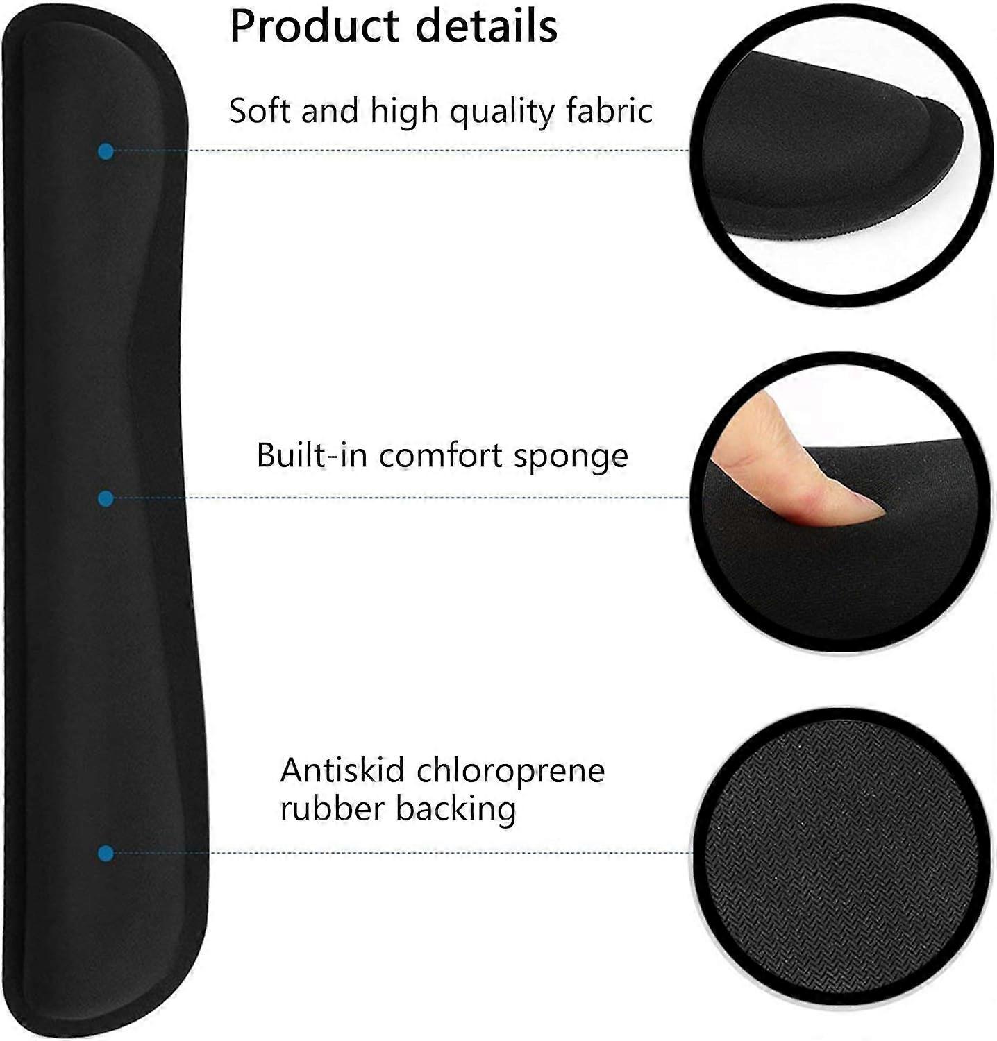 Wrist Rest Set use in Keyboard and Mouse Wrist Rest with Memory Foam ...