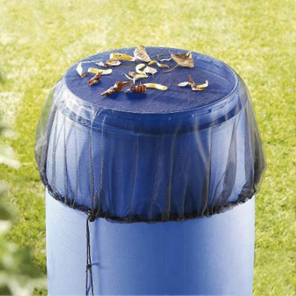 Mesh Cover Netting for Rain Barrels Water Collection Buckets Cover ...
