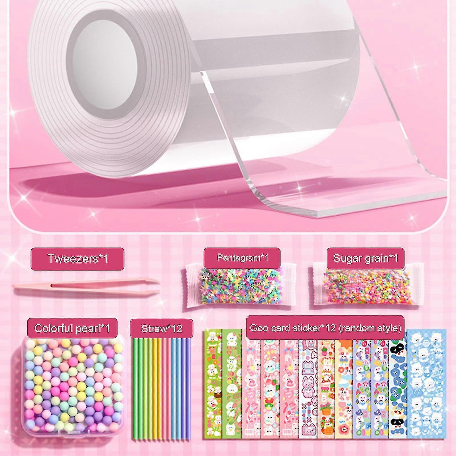 Nano Tape Bubble Kit Kids With Step-by-step Tutorial And Traceless Nano ...