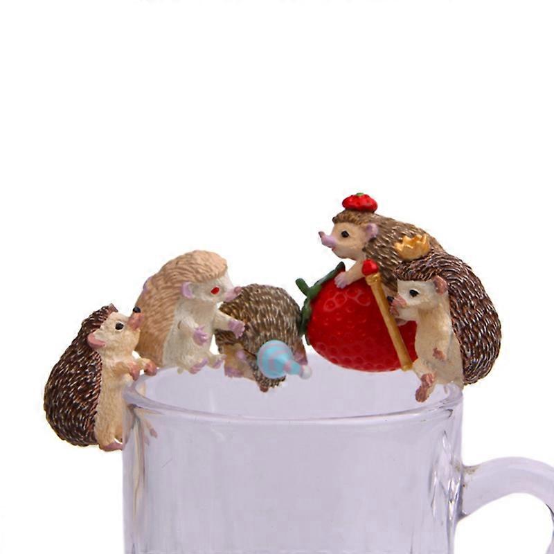 Realistic Hedgehog Figurine Anti-fade Resin Hand-crafted Hedgehog ...