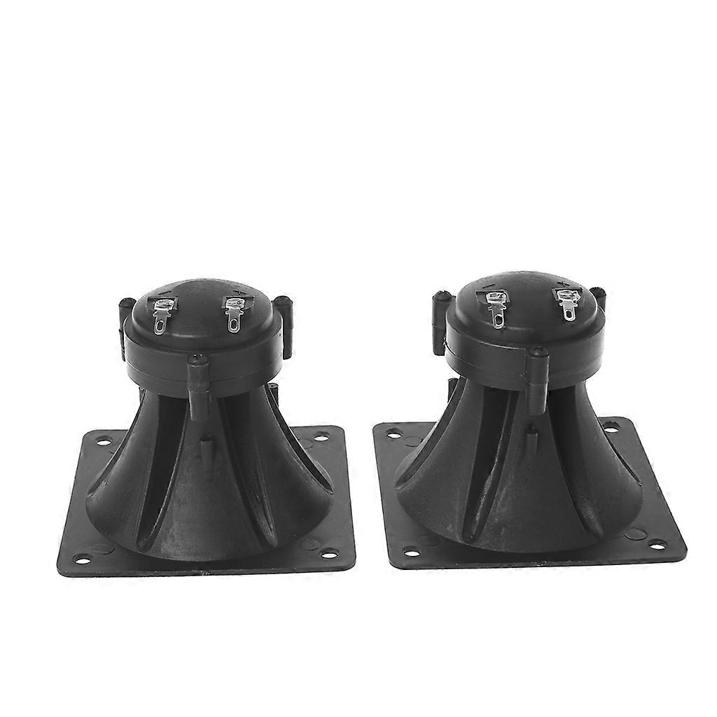 Audio Bullet Horn Super Tweeters Black Circular Piezo Tweeter Speaker ...