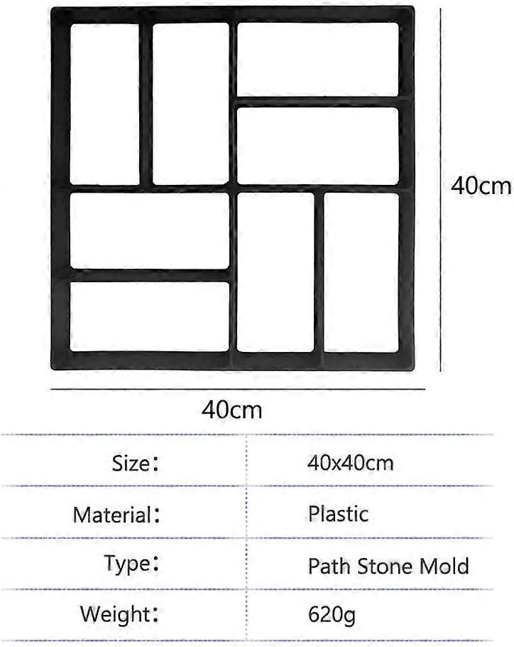 Path Maker Mould, Plastic Paving Mold, Reusable Cement Concrete, Stone ...