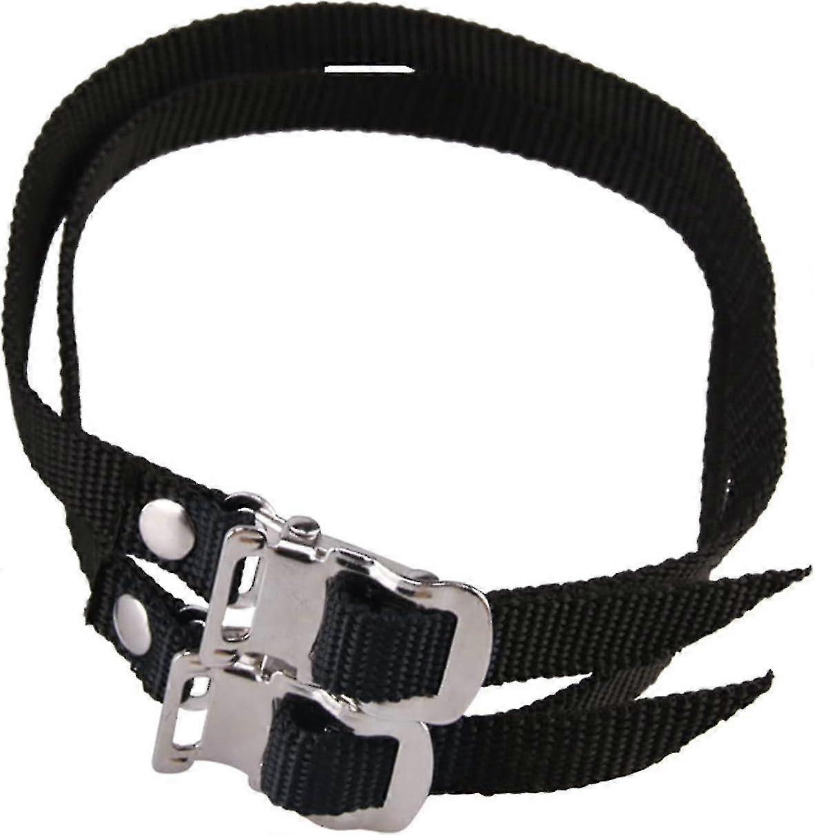 4pcs Bike Pedals Clips Adjustable Toe Strap Nylon Spin Bike Pedal ...