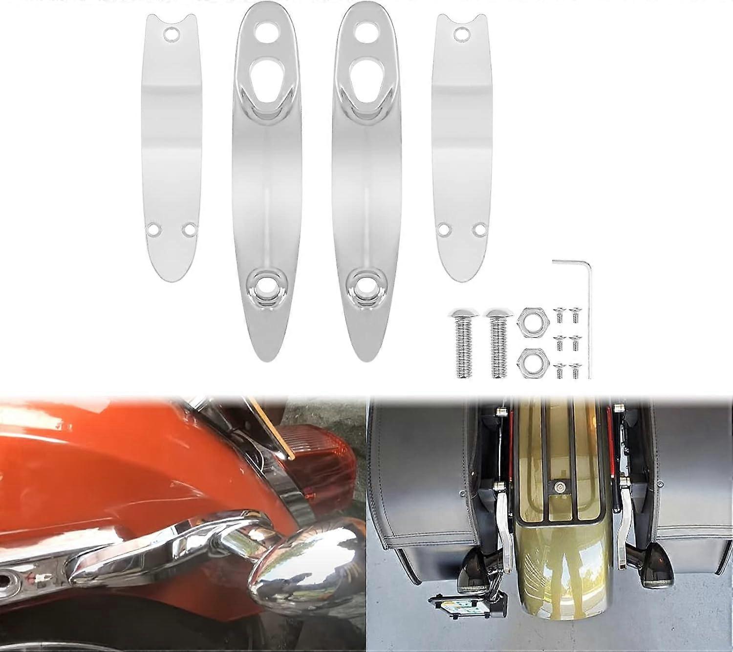 Rear Turn Signal License Plate Relocation Extension Bracket Aluminum ...
