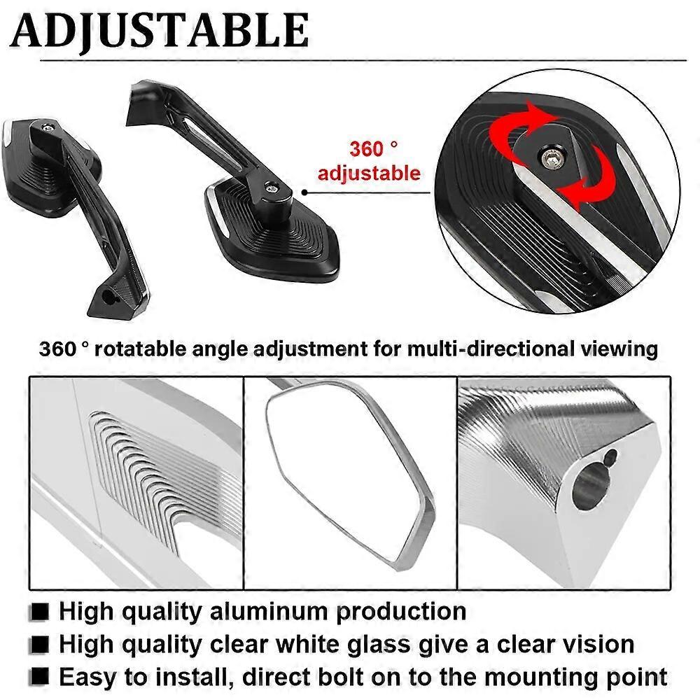 F900R Motorcycle Rearview Mirror For BMW R1250 1200GS R1300GS ADV 2024 ...