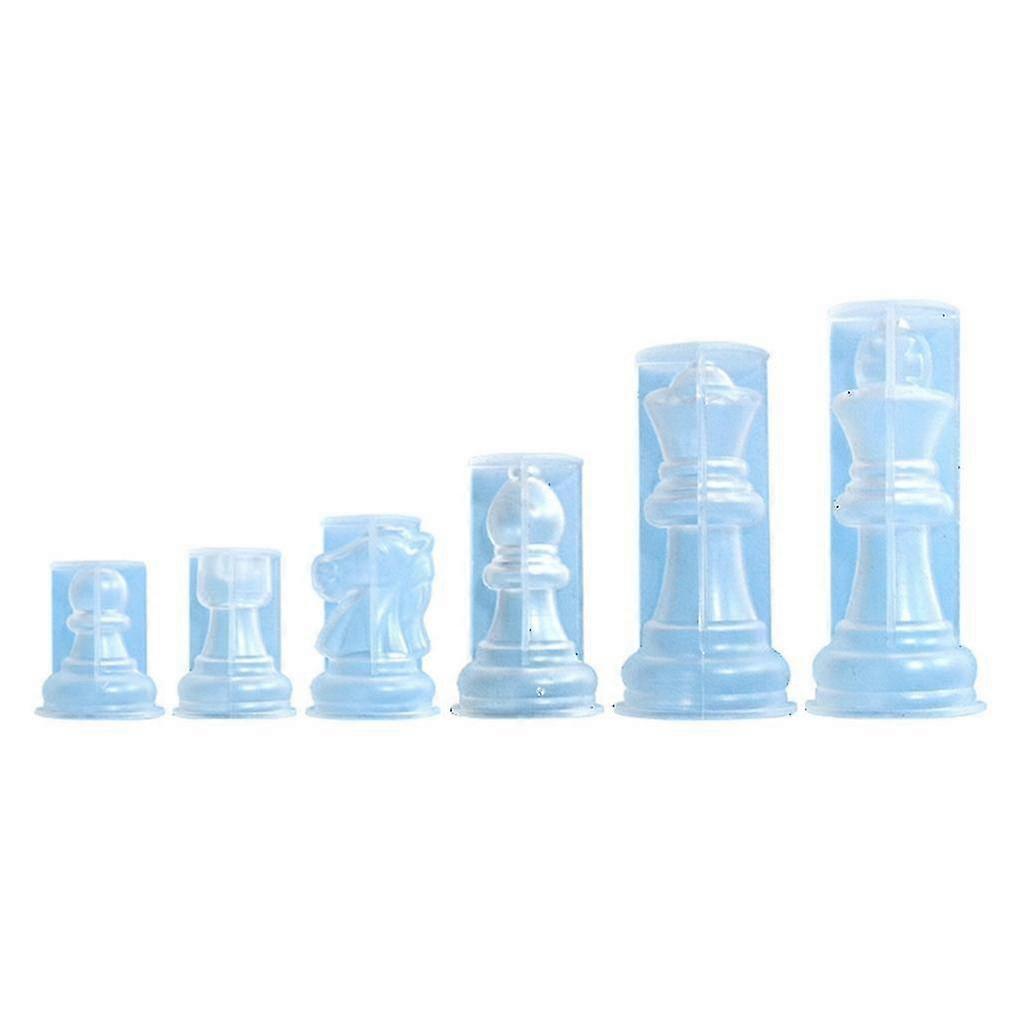 Chess Epoxy Molds Large Chess Mould Chess Silicone Moulds Chess Piece ...