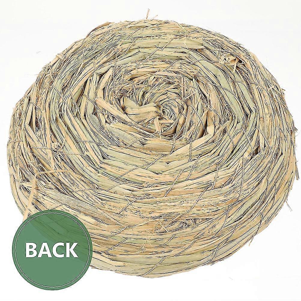 Woven Straw Bird Nest Breeding Nest Hatch House Cage for Dove Pigeon ...