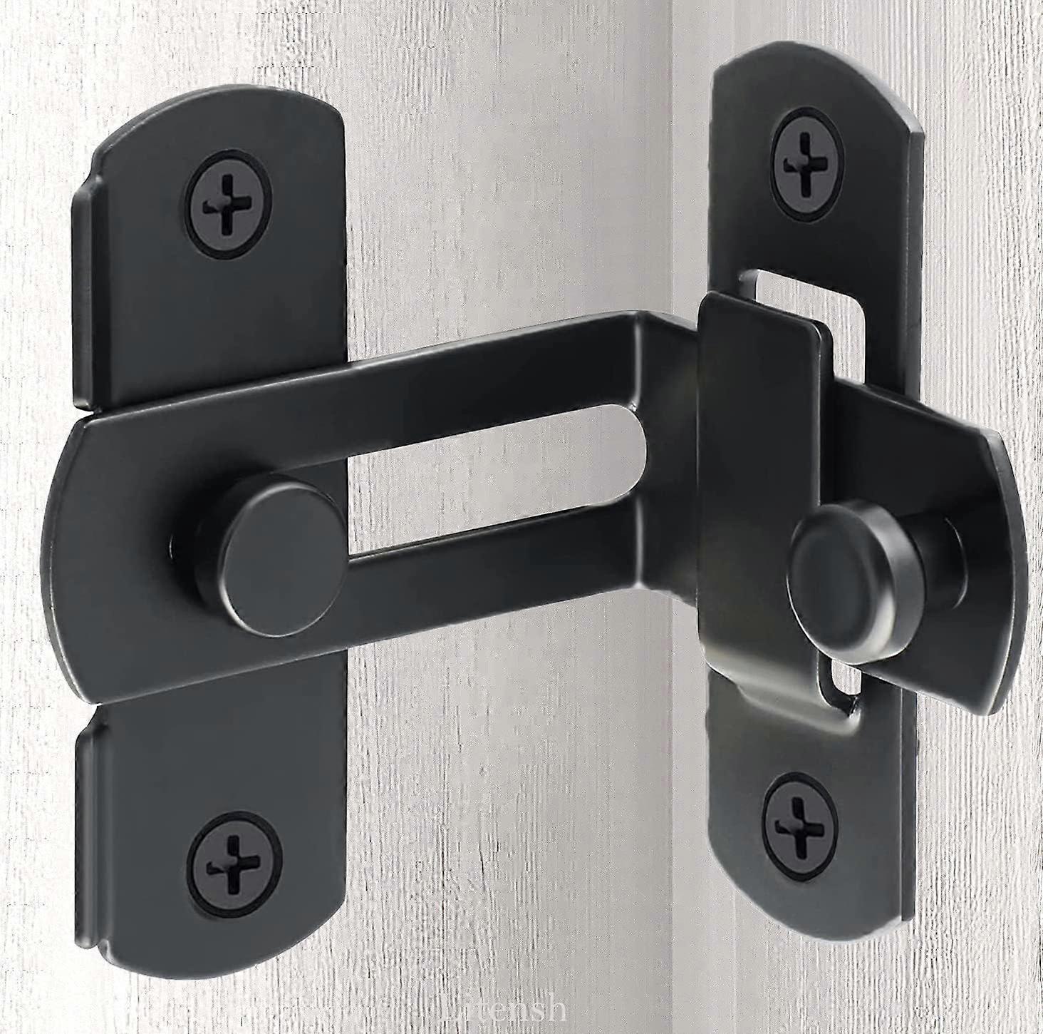 Stainless Steel 90 Degree Right Angle Sliding Barn Door Latch, Sliding ...
