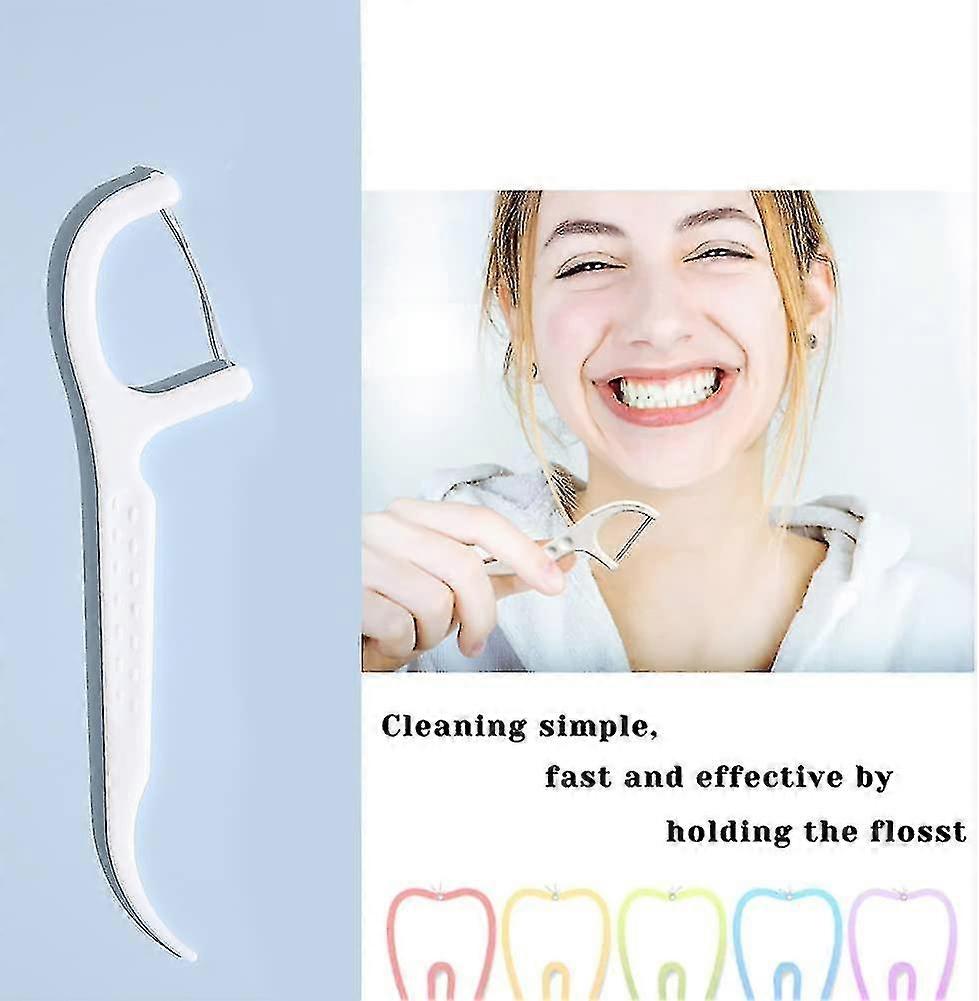 4 Pack Dental Portable Floss Dispenser Refillable Floss Box Pick ...