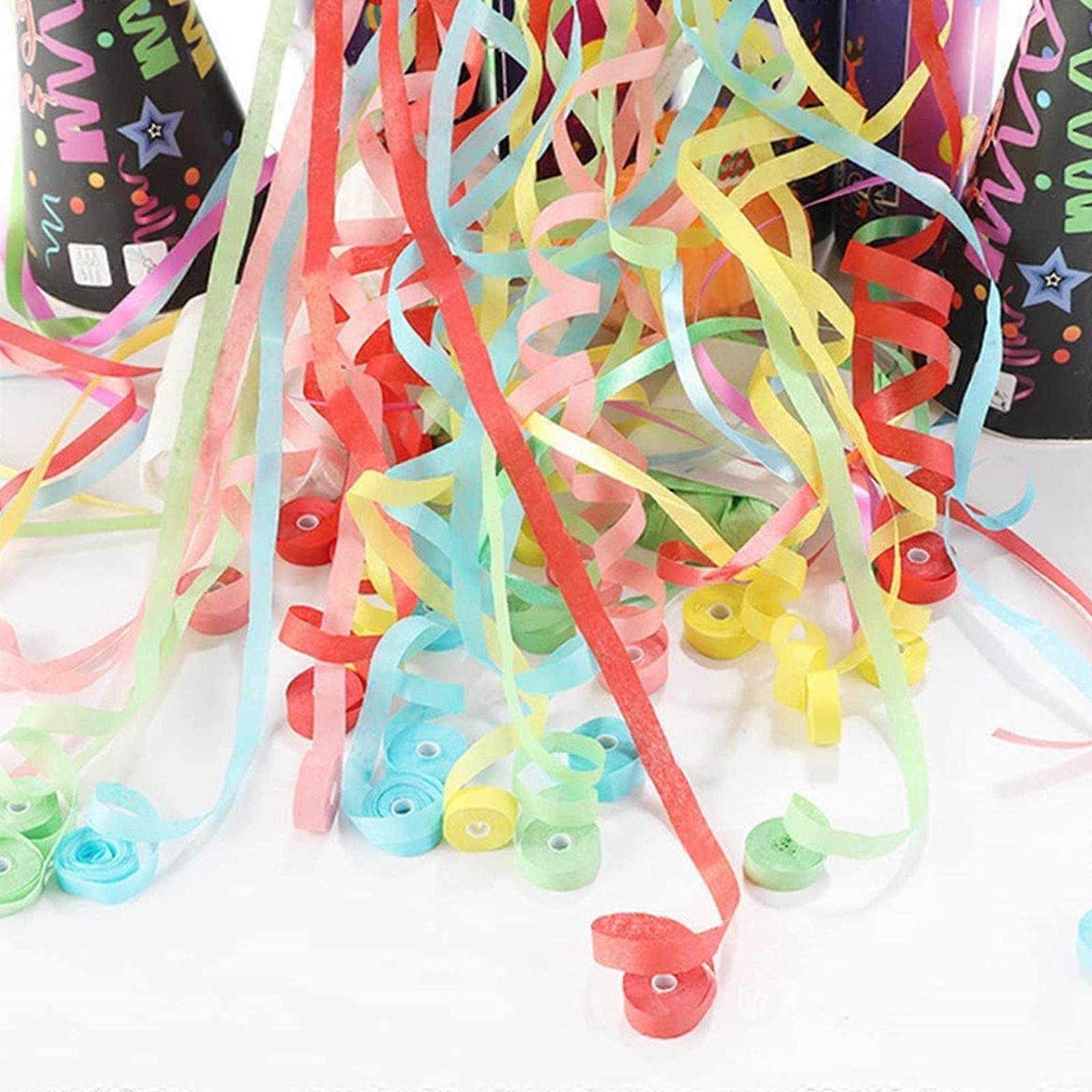10-20Pack Streamers Poppers Hand Throw Streamers No Mess Confetti ...