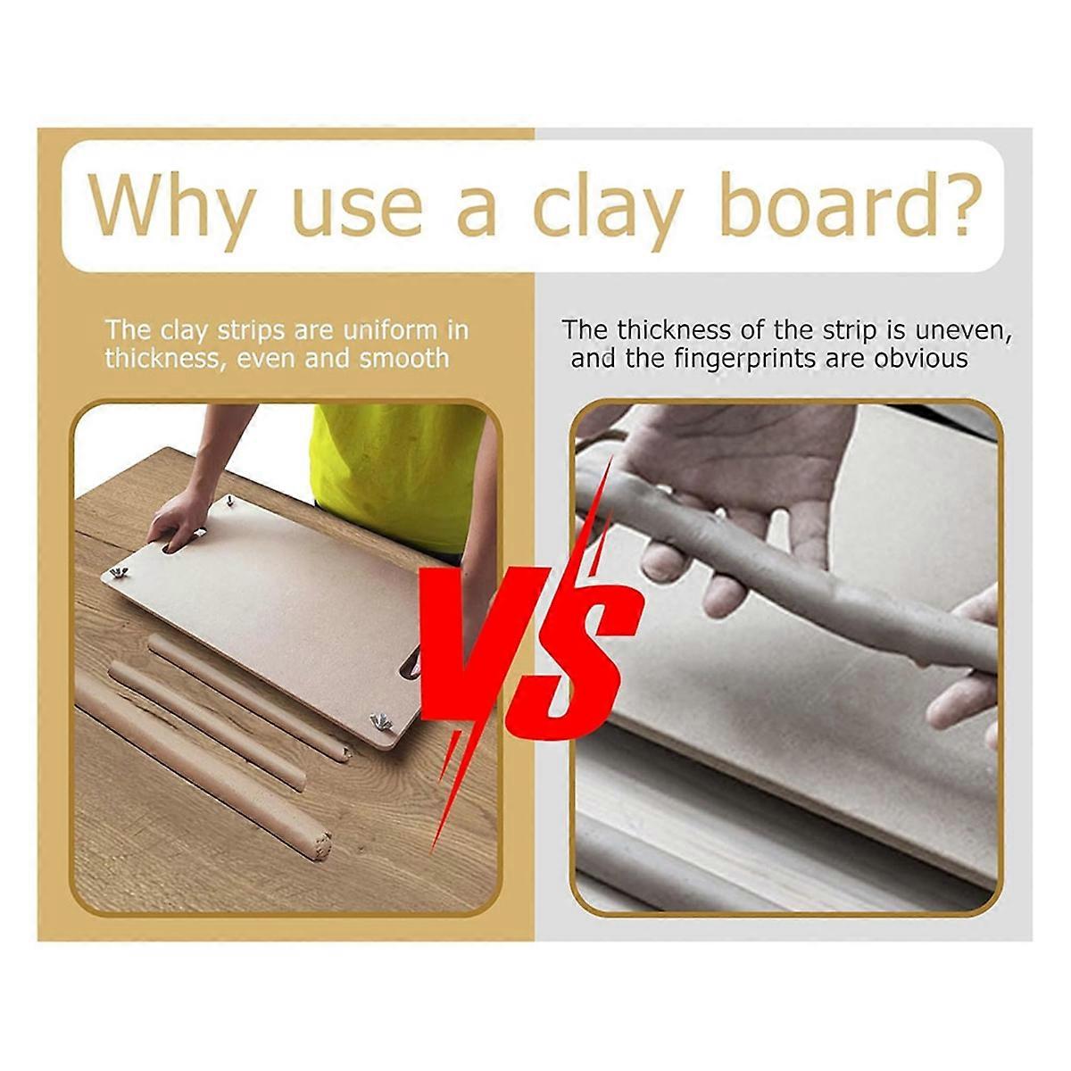 Pottery Tools for Making Clay Bars, Large Clay Slabs, Rolled Clay Slabs ...