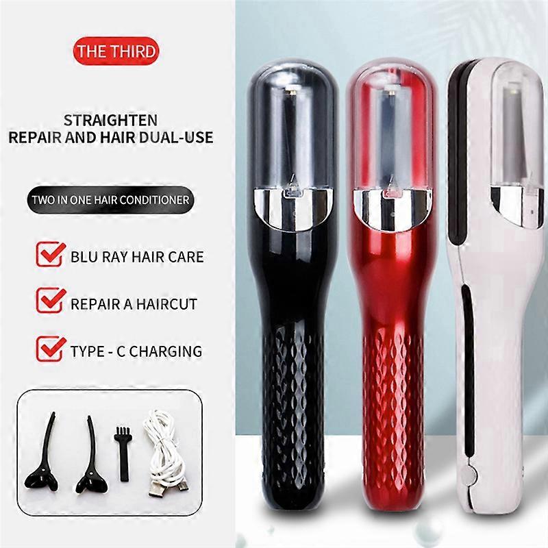 Hair Split Ends Trimmer Remover Damaged Hair Repair Hair Care Black ...