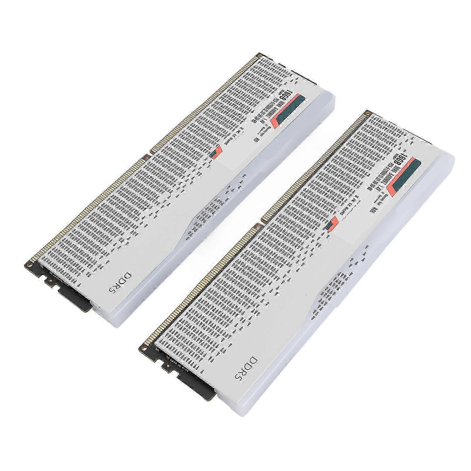 2 x 16GB DDR5 6400MHz RGB Memory Kit PC5 51200U CL32 XMP3.0 EXPO for ...