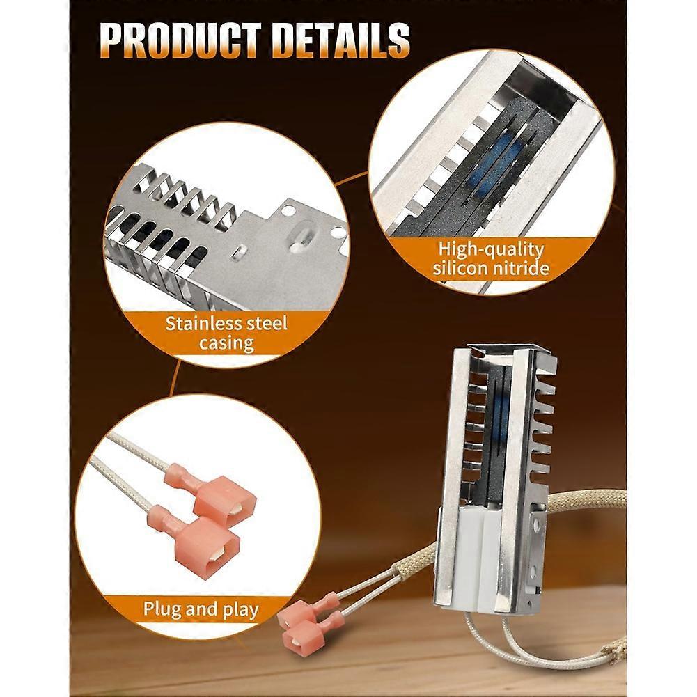 NR038KX Gas Range Oven Igniter Fit for Thor HRG & LRG Series HRG3026U ...