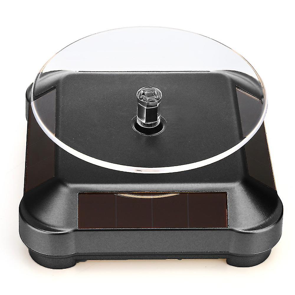 Solar Powered Rotating Stand, Solar Showcase 360 Degree Turntable ...
