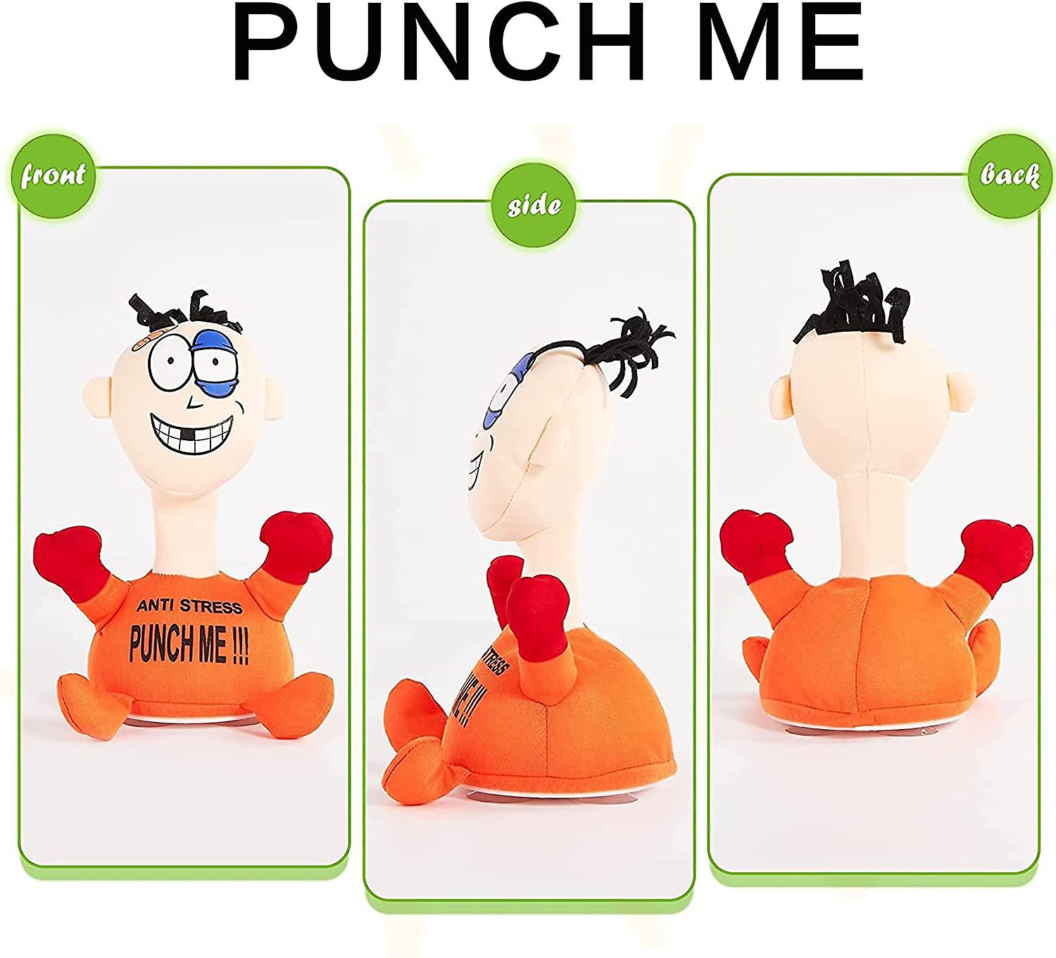 Funny Punch Me Screaming Doll, Anti-stress Punch Me Doll, Boxing Toy ...