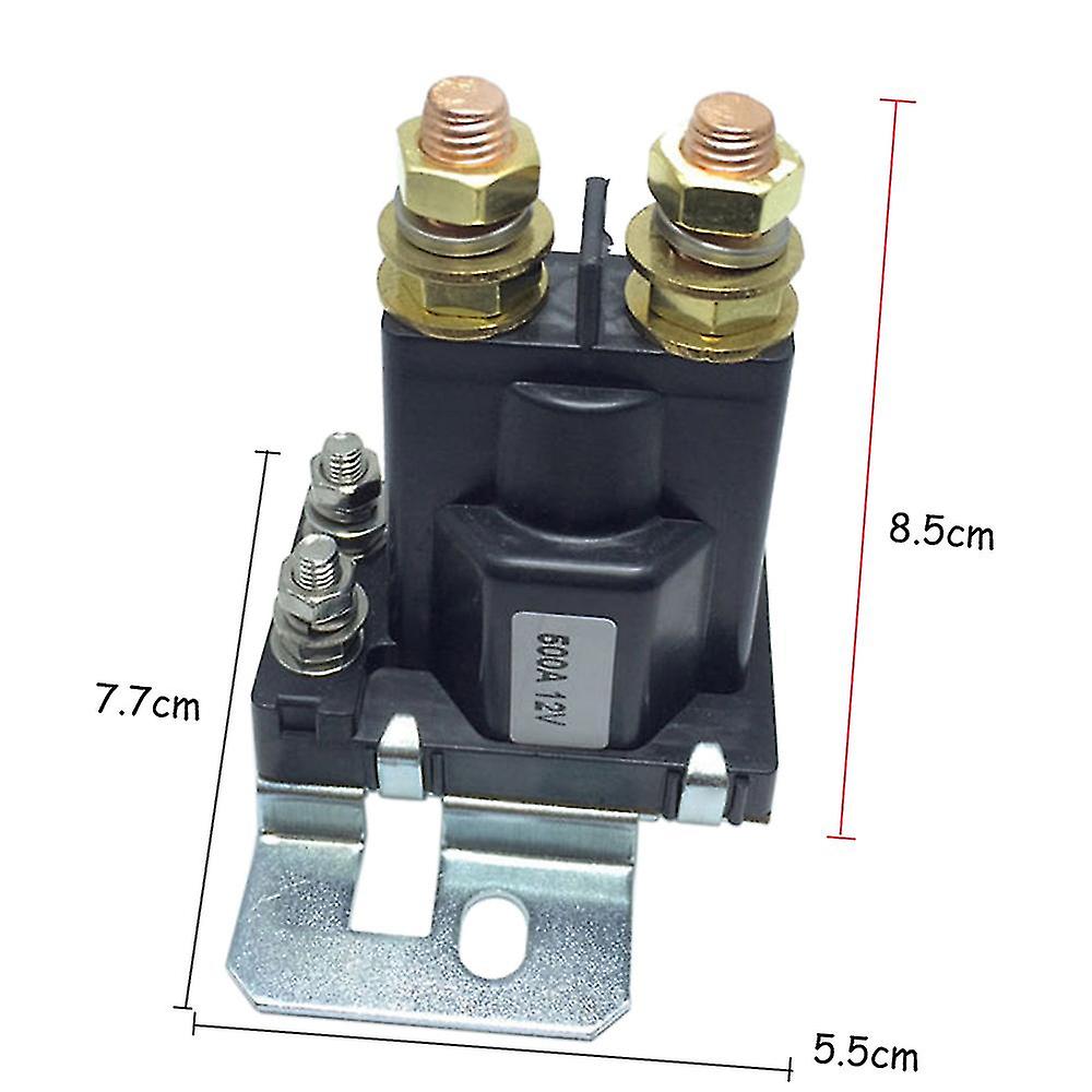 12vdc 500a Amp Heavy Current 4 Pin Spst Car Auto Start Relay Contactor ...
